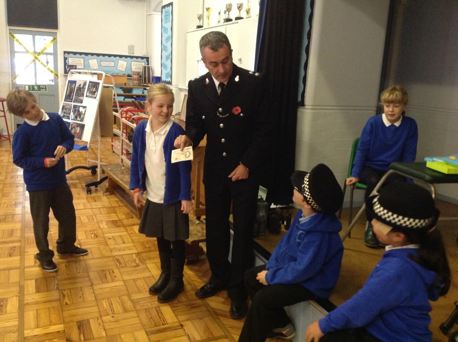 Hove Junior School - Year 5 Police Visit